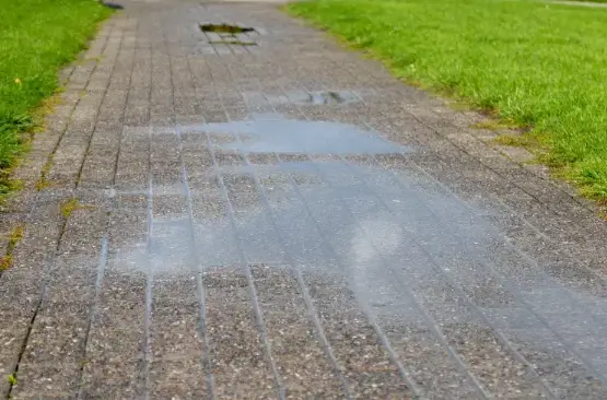 How to Make a Driveway Less Slippery and Secure a Wooden Terrace: A ...